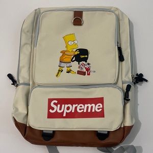 Cookies | Bags | Supreme Bart Simpson Travel Backpack | Poshmark